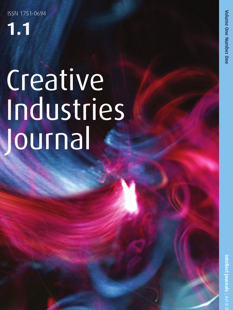 Creative Industries Journal: Volume: 1 - Issue: 1 | PDF | Academic ...