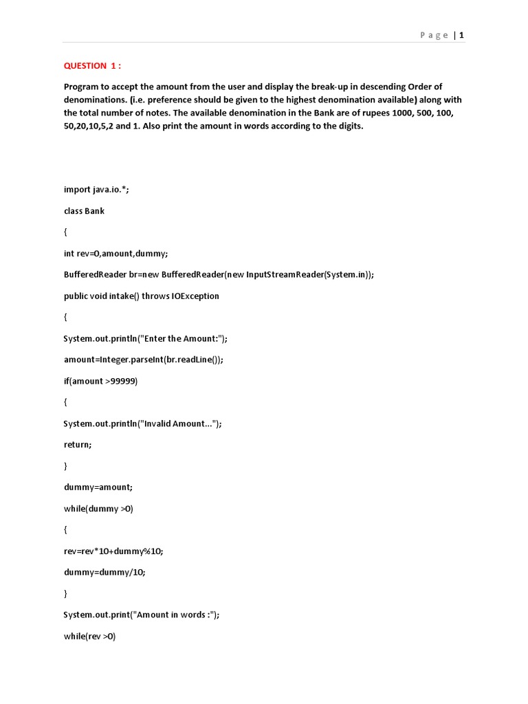 Isc Computer Science Project | PDF | Numbers | Arithmetic