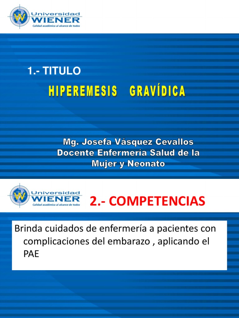 Sema5 Enf en Hiperemesis-..... | PDF | Deshidración | El embarazo