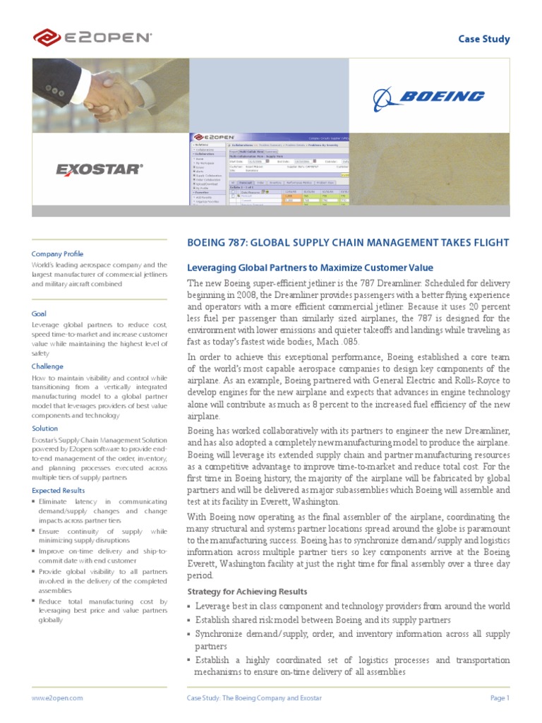 Boeing Case Study | PDF