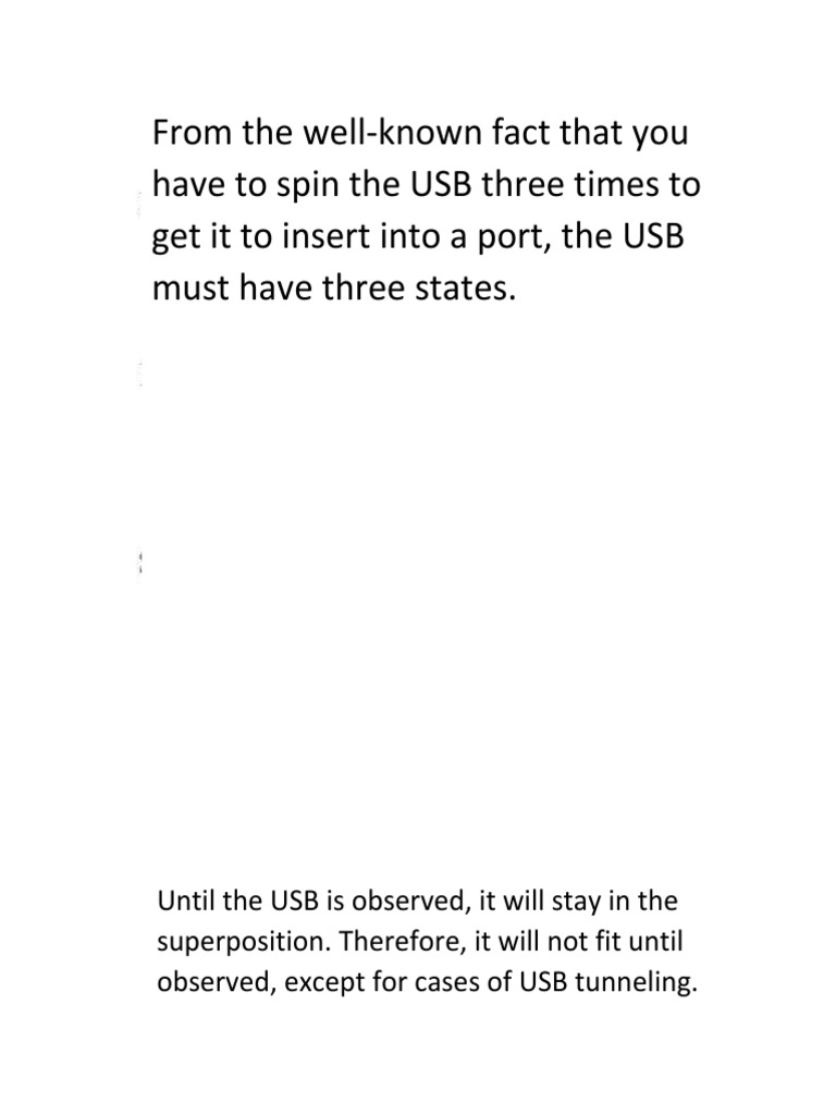 USB Superposition | PDF