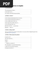 How To Describe Photos - KET, PET, FCE, CAE | PDF
