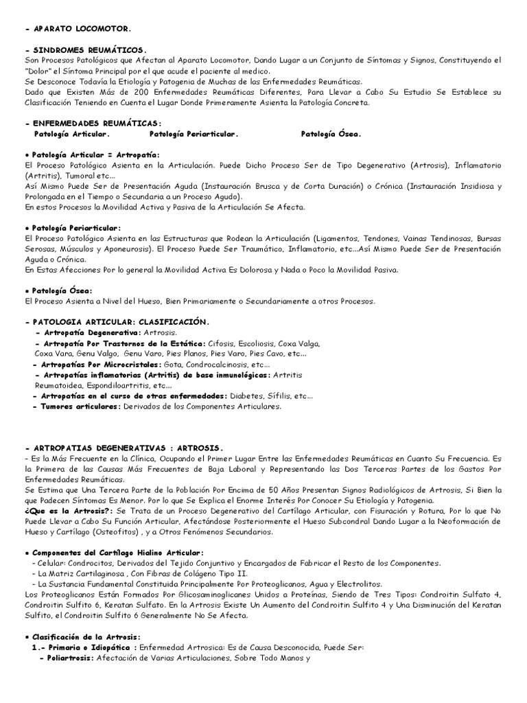 Reumatol | PDF | Osteoartritis | Artritis Reumatoide