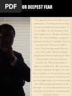Our Deepest Fear by Marianne Williamson | PDF
