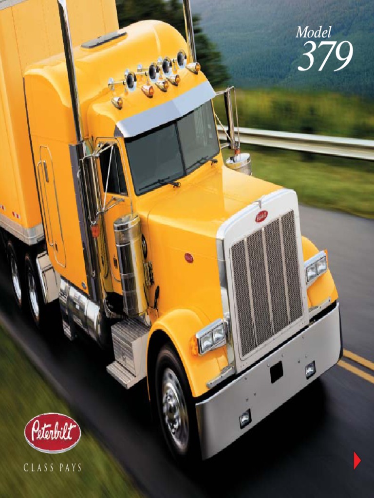 379 Specs | PDF | Suspension (Vehicle) | Truck