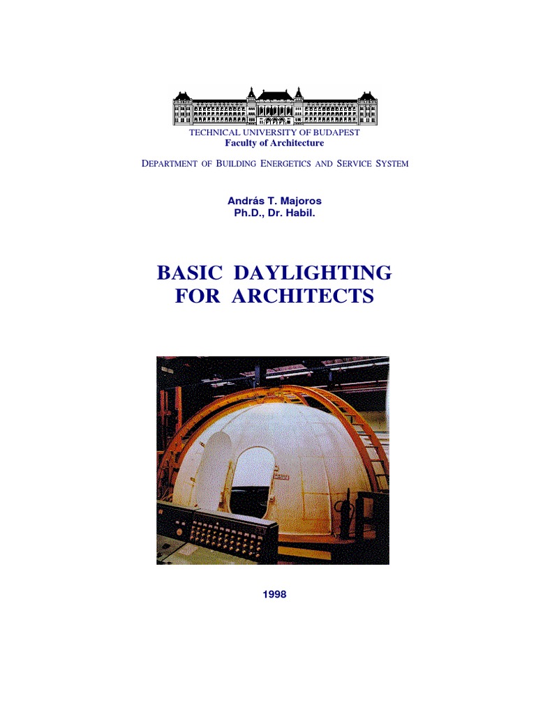 Basic Daylighting For Architects: D B E S S | PDF | Sky | Lighting
