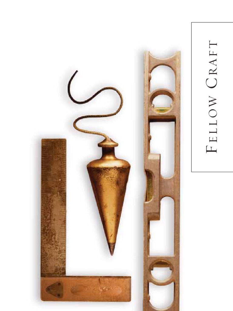 Fellow Craft Booklet Final | PDF | Freemasonry | Masonic Lodge