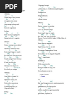Ang Pipit Lyrics | PDF