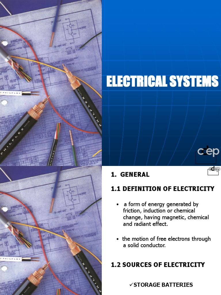 Overview of Electrical Systems | PDF | Electrical Wiring | Switch