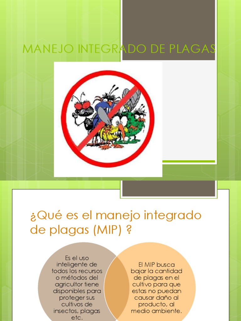 Manejo Integrado de Plagas