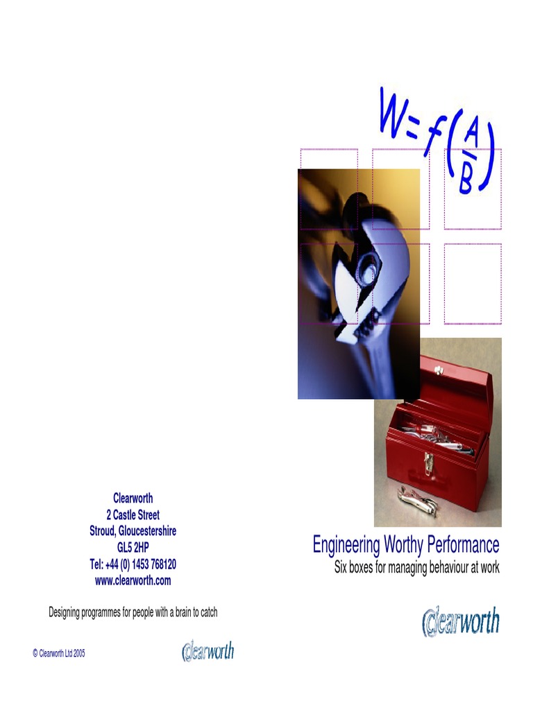 Gilbert Worthy Performance 6boxes | PDF | Motivation | Motivational