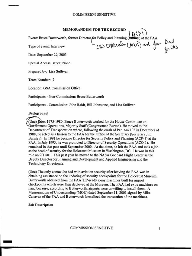 T7 B10 Team 7 MFRs Butter Worth FDR - 9-29-03 Bruce Butter Worth ...