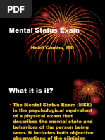 Mental State Examination MSE OSCE Checklist Geeky Medics | PDF ...