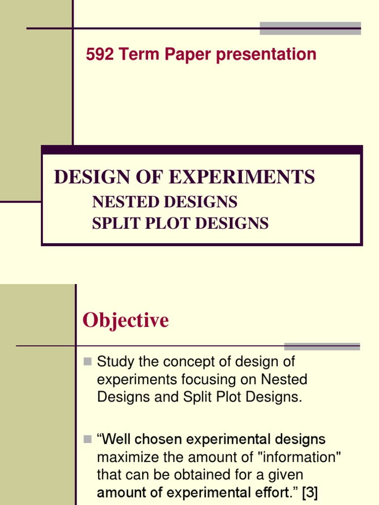 Rancangan Nested | PDF | Design Of Experiments | Quantitative Research