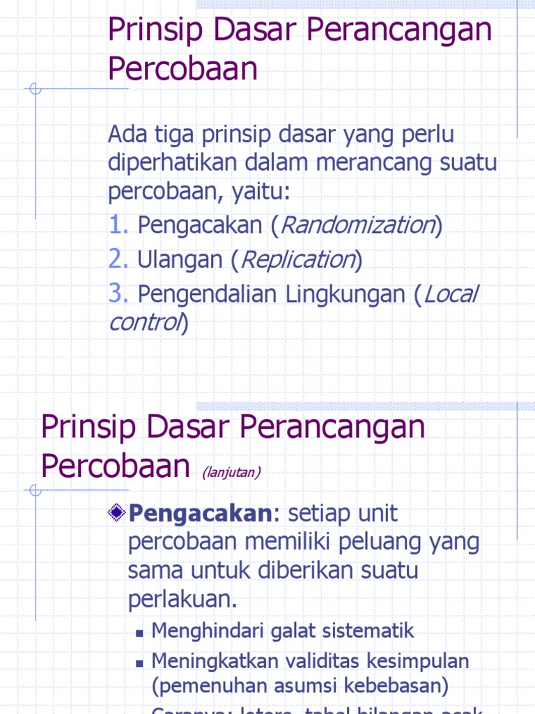 Rancangan Split Plot | PDF