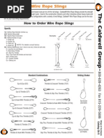 Wire Rope Sling - Rejection Criteria | PDF | History