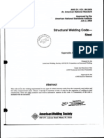 AWS D1.1 - Structural Welding Code - Steel | PDF