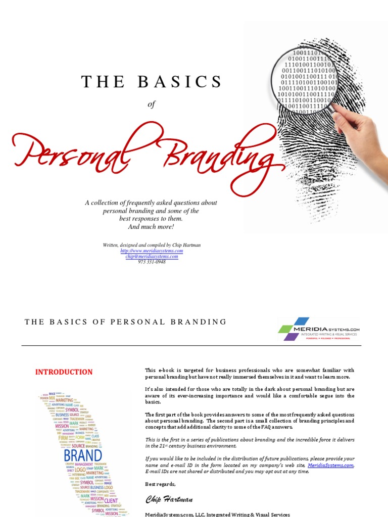 Basics of Personal Branding | PDF | Brand | Social Media