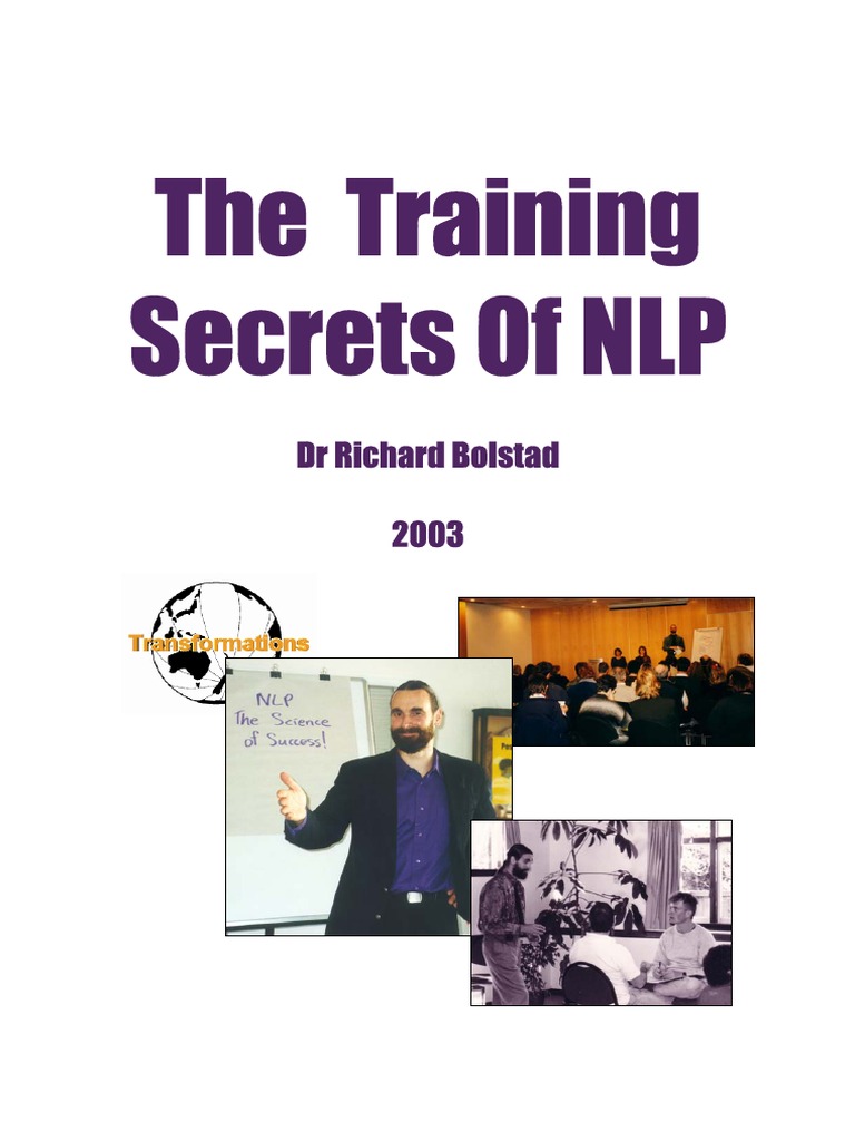The Training Secrets of NLP 1 | Download Free PDF | Neuro Linguistic Programming ...