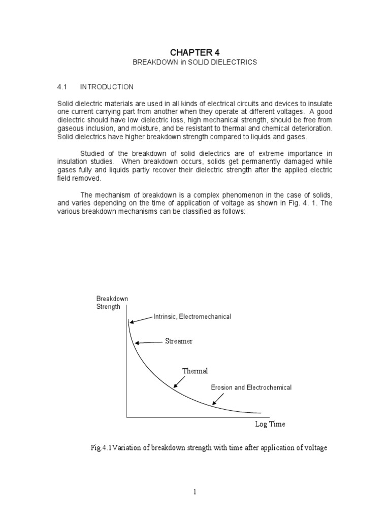 THERMAL BREAKDOWN | PDF