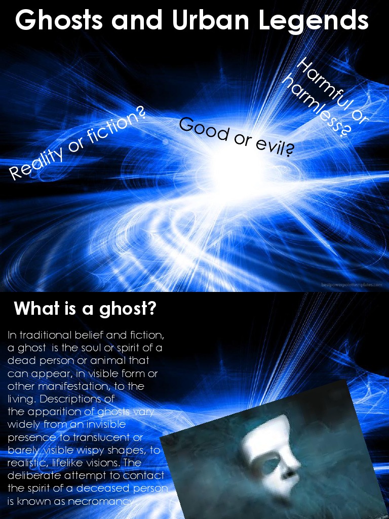 Ghosts and Urban Legends | Ghosts | Mythology