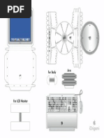 Apple I Apple II Papercraft