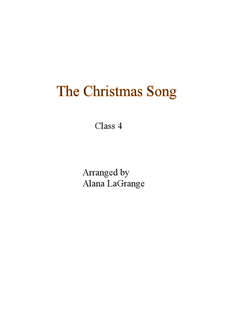 The Christmas Song | PDF