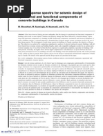 1982 Newmark Hall EERI Earthquake Spectra and Design PDF | PDF ...