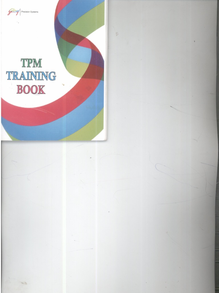 TPM Training Booklet | PDF