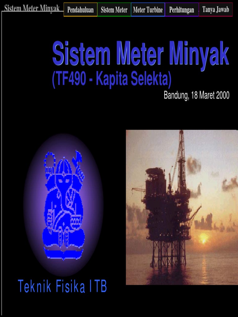 Sistem Meter Minyak Bumi | PDF