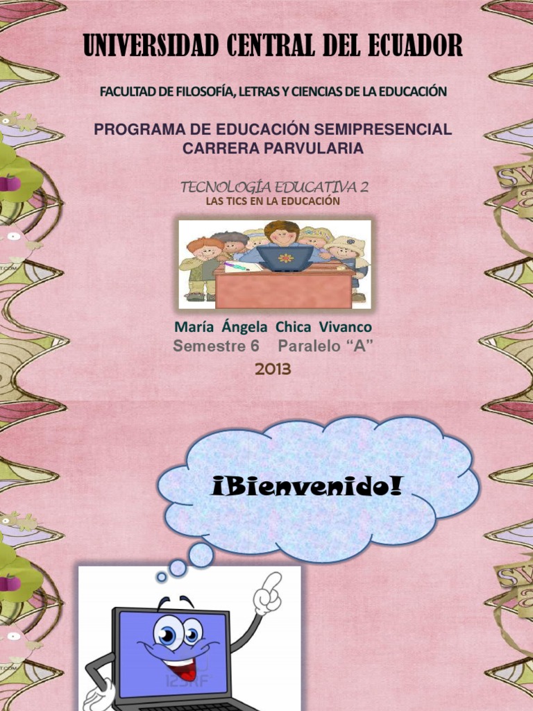 Las Tics En La Educación Pdf Tecnología De Información Y