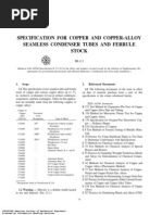 Astm B187 | PDF | Ultimate Tensile Strength | Copper