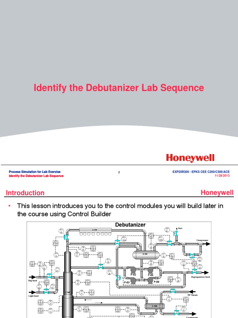 Debutanizer Lab Sequence Simulation Guide | PDF