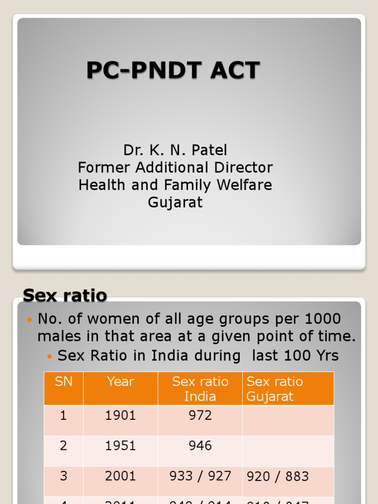 PC-PNDT ACT | Prenatal Development | Gujarat | Free 30-day Trial | Scribd