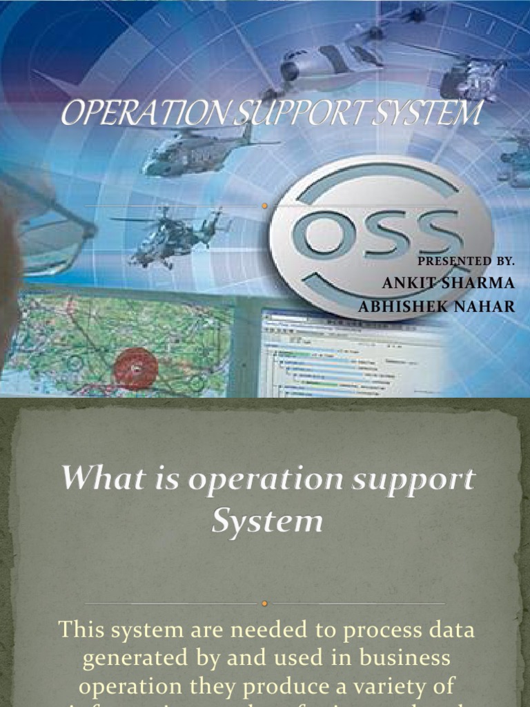Operation Support System | PDF