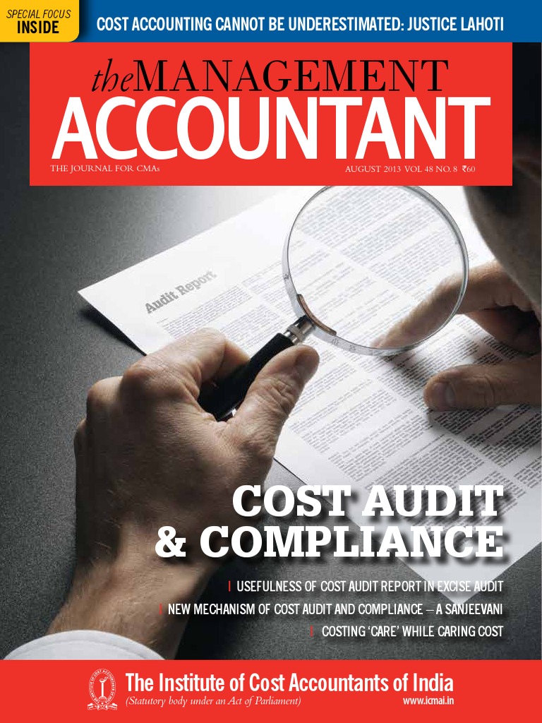 The Management Accountant August 2013 | PDF | Management Accounting ...