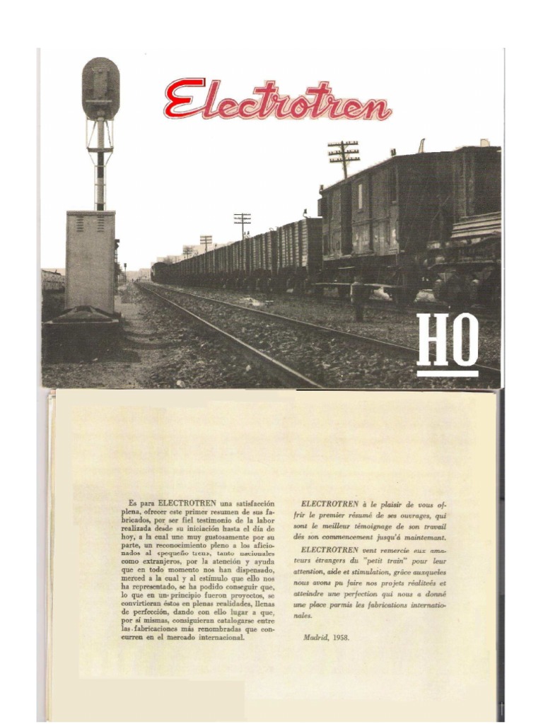 Electrotren 1958 | PDF