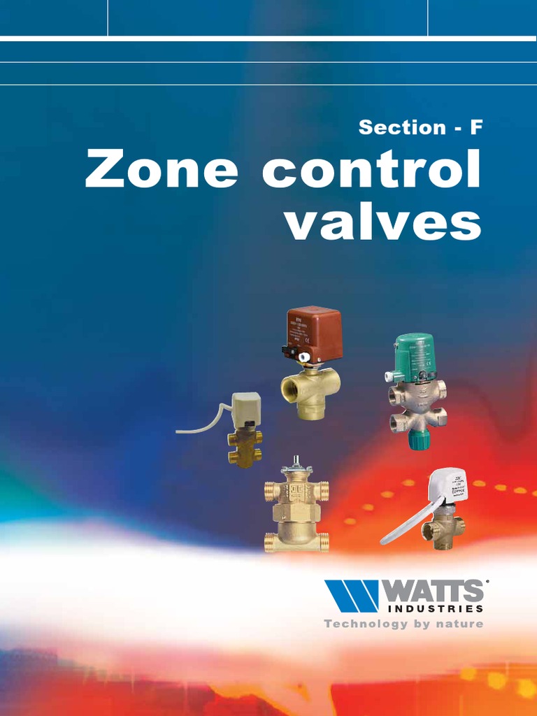 Watts Zone Controls and Valves - 2 | PDF | Valve | Switch