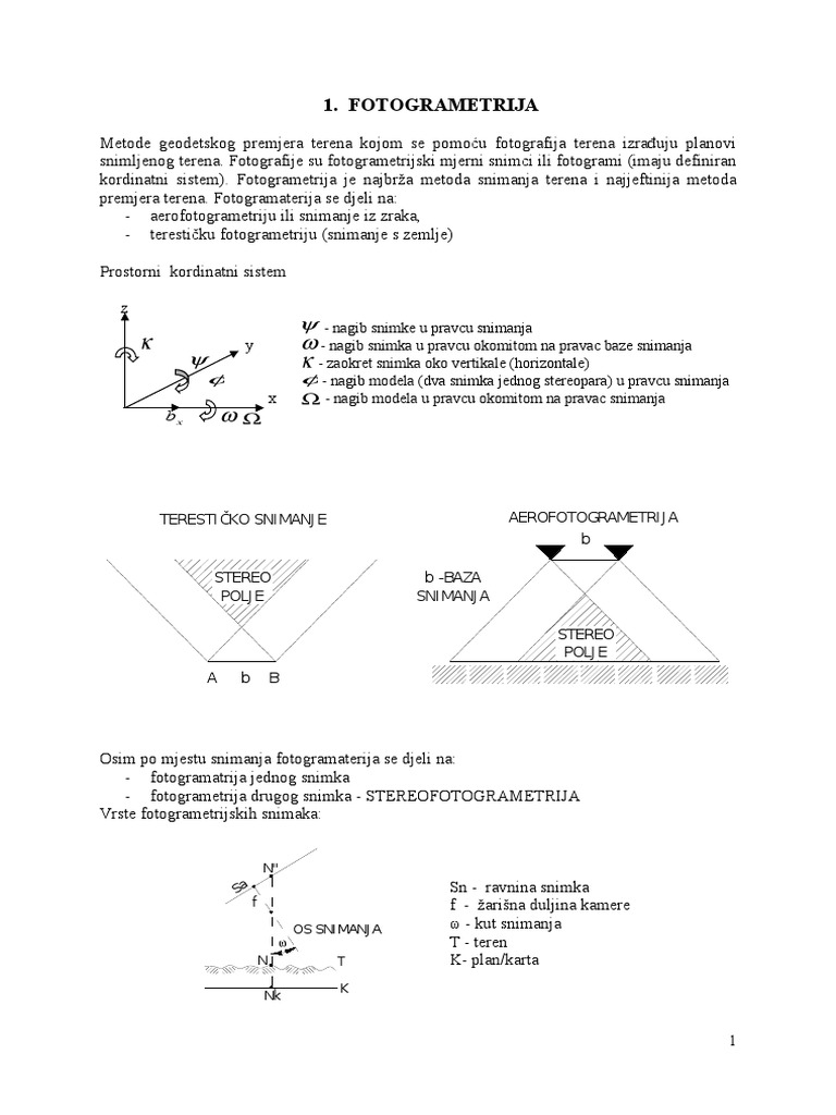 Geodezija WORD Novo | PDF