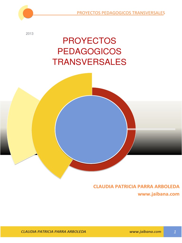 Proyectos Transversales Claudia Parra | PDF | Jardín de infancia ...