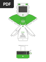 Apple I Apple II Papercraft