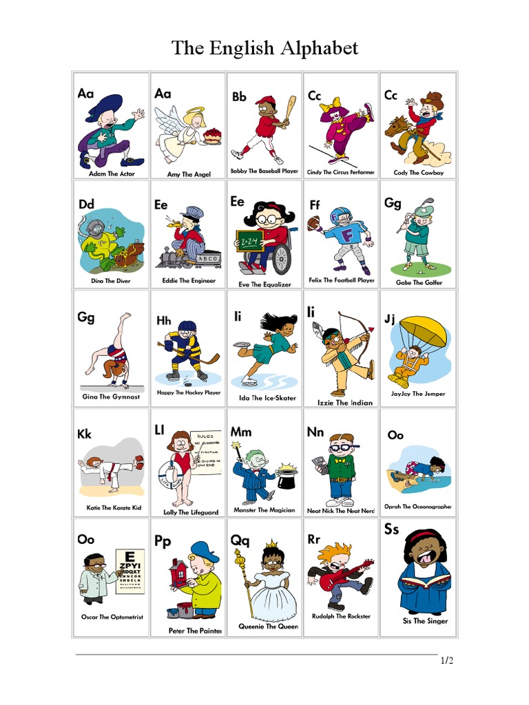 English Alphabet | PDF