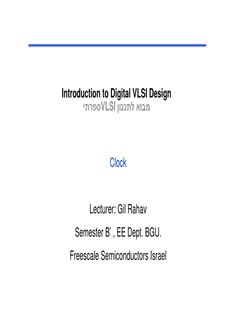 Clock Buffers | PDF | Electrical Circuits | Information And Communications Technology
