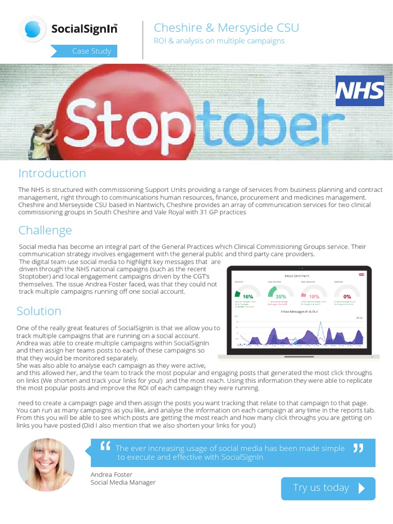 NHS CSU Case Study | PDF | Social Science