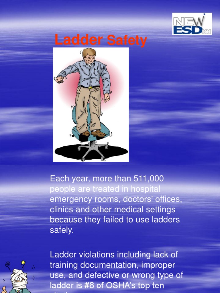 Ladder Safety | PDF | Ladder | Occupational Safety And Health ...
