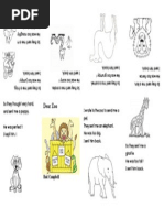 Dear Zoo - Memory Game | PDF