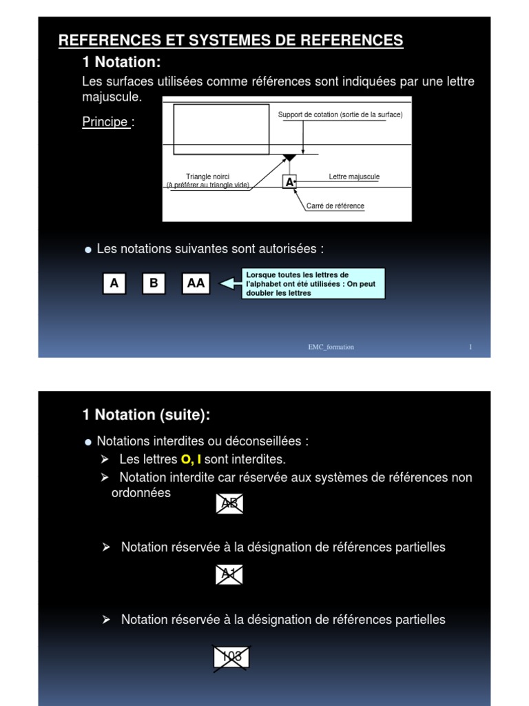 Références et Systèmes de Références | PDF | Géométrie | Espace