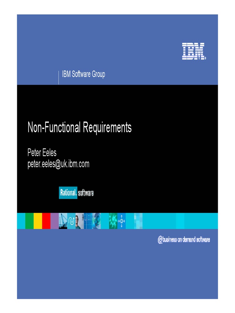 Non Functional Requirements | PDF | Use Case | Databases