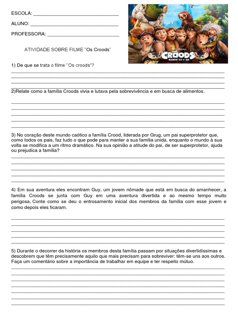 CROODS | PDF