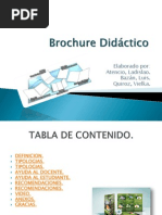 Partes y estructura de un folleto | PDF | Diseño | Diseño de página